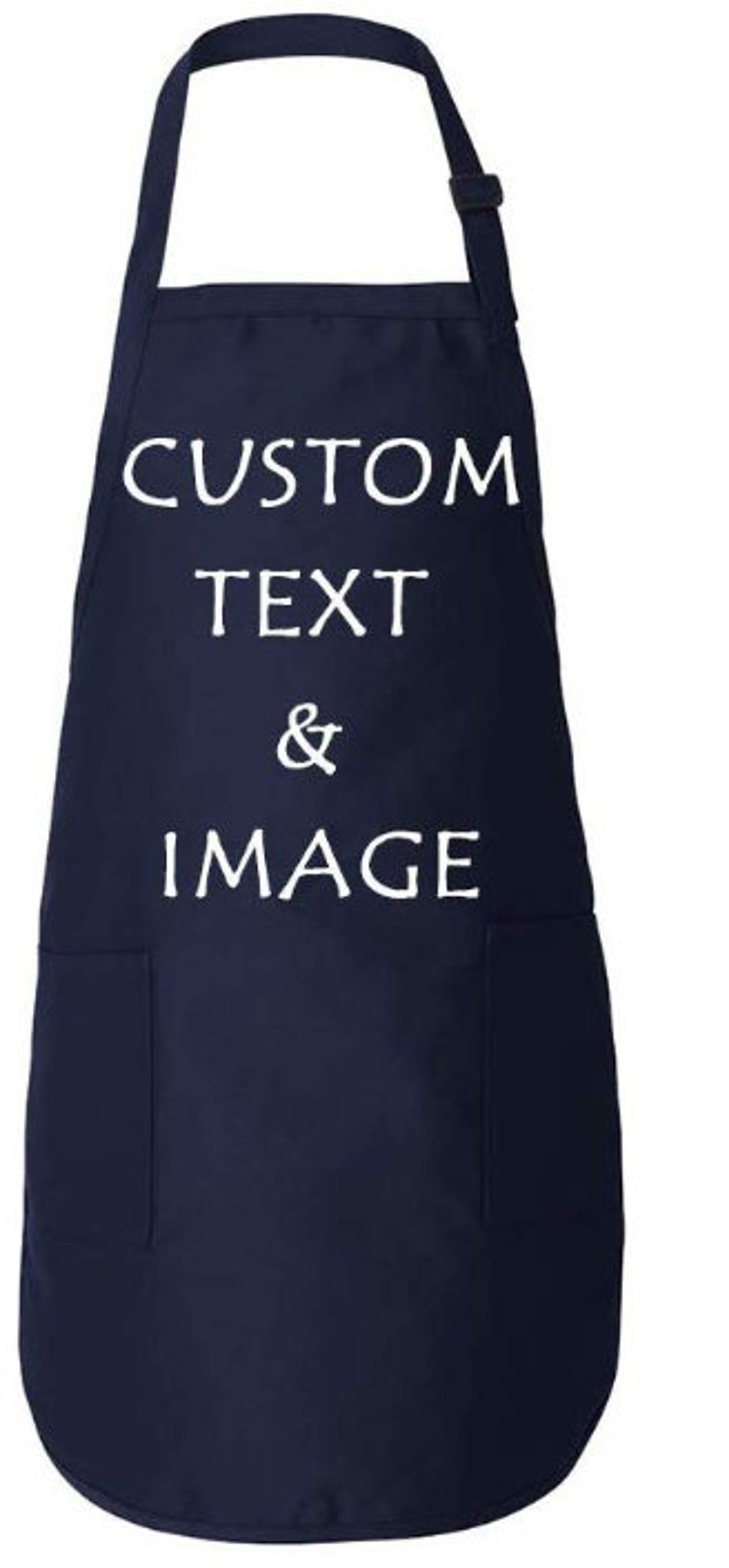 Customized Kitchen Chef Apron Personalized With Your Image and | Etsy