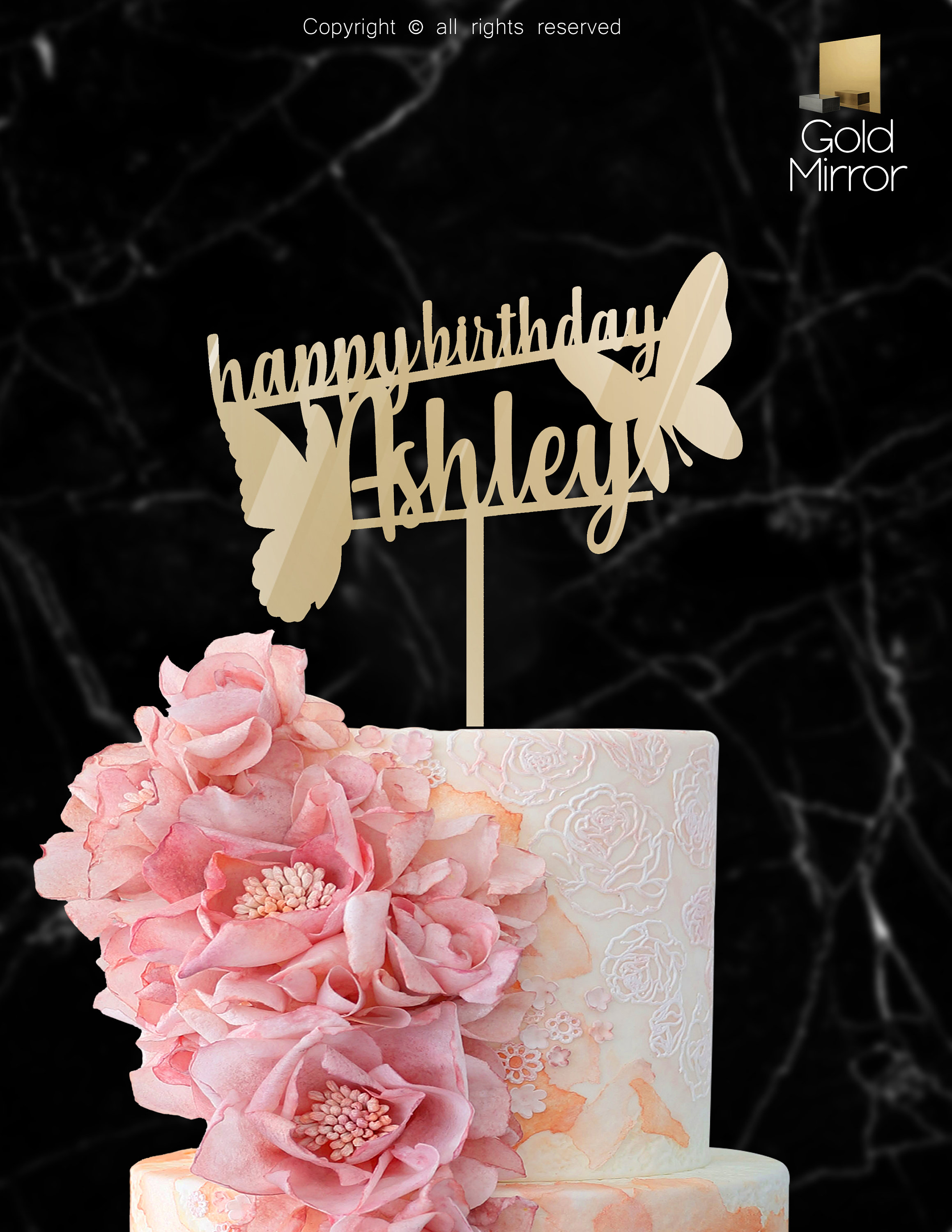 Customized Cute Birthday Cake Toppers Children Birthday Happy | Etsy