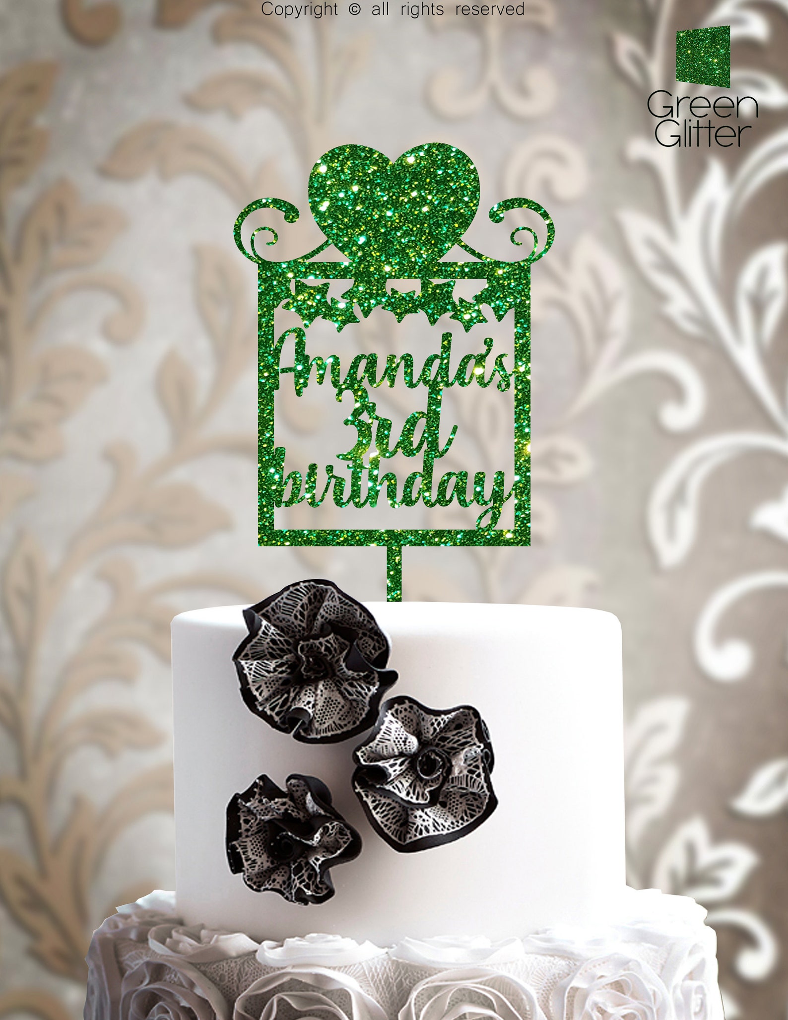 Customized Birthday Cake Toppers Children Birthday Happy | Etsy