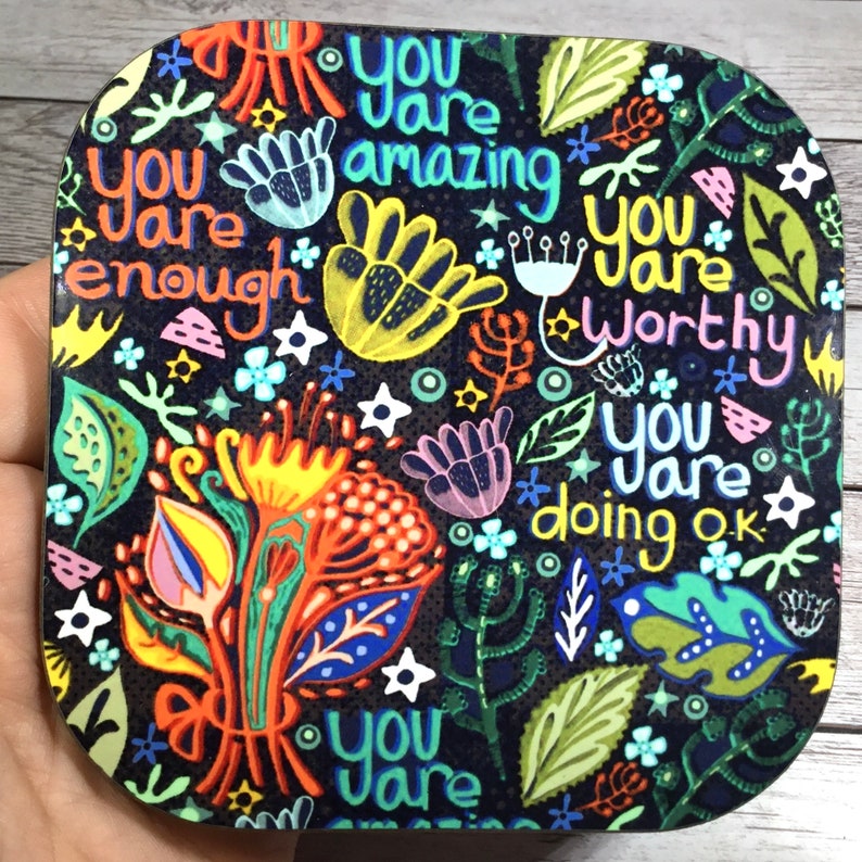 You Are Amazing Coaster Motivational Quote Coaster Positive - Etsy Canada