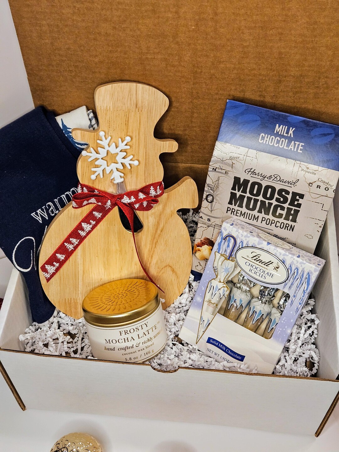 Winter Gift Box, Holiday Care Package, Christmas Gift Box for Her, Cozy ...