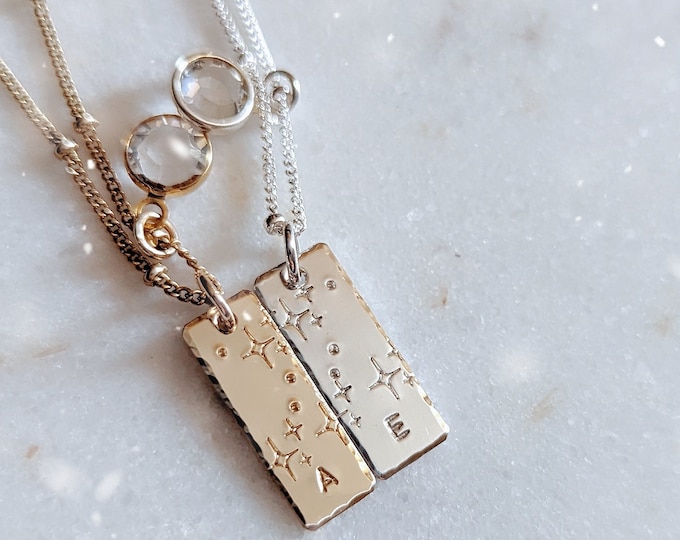 Personalized Friendship Necklace Set, Mother Daughter Necklaces, Best ...