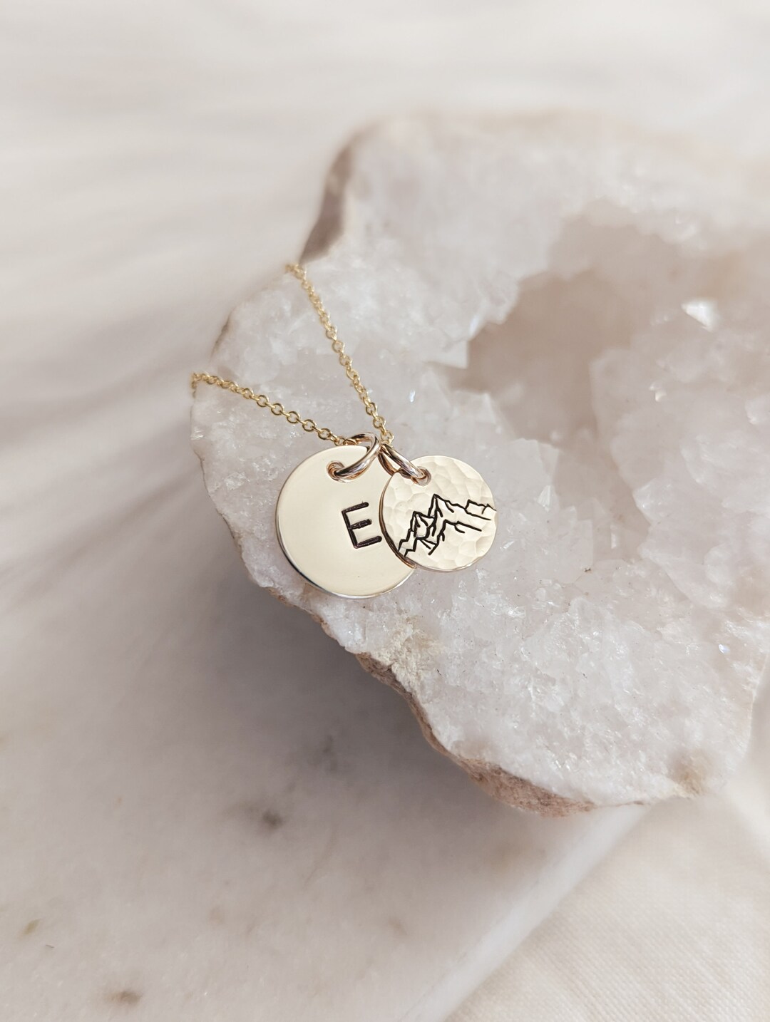 Custom Initial Necklace, Personalized Jewelry, Gift for Her, Initial ...
