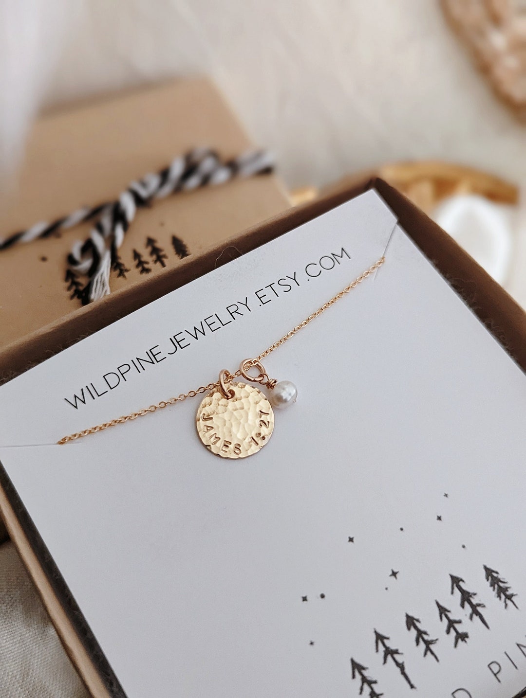 Custom Bible Verse, Scripture Necklace, 14k Gold Filled, Sterling ...