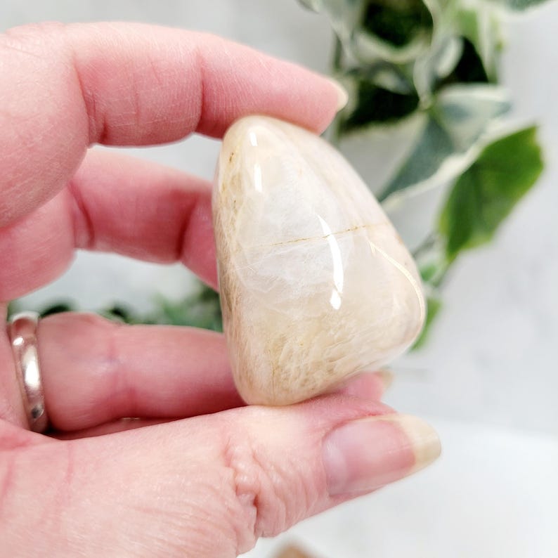 Extra Large Moonstone Crystal Tumblestones • Ethically Sourced - Etsy UK