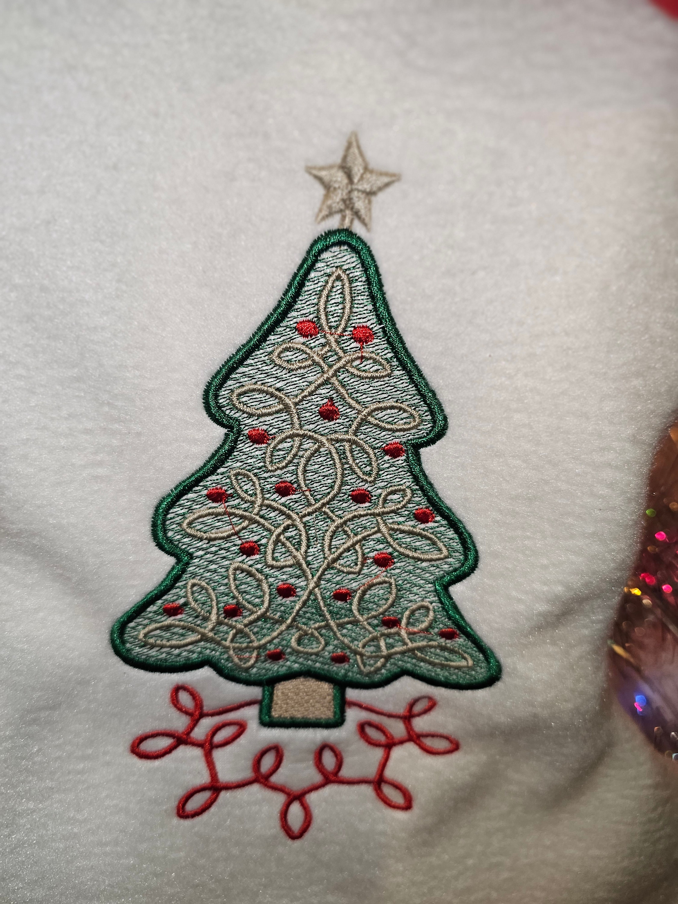 Celtic Stocking With Knotwork Christmas Tree - Etsy