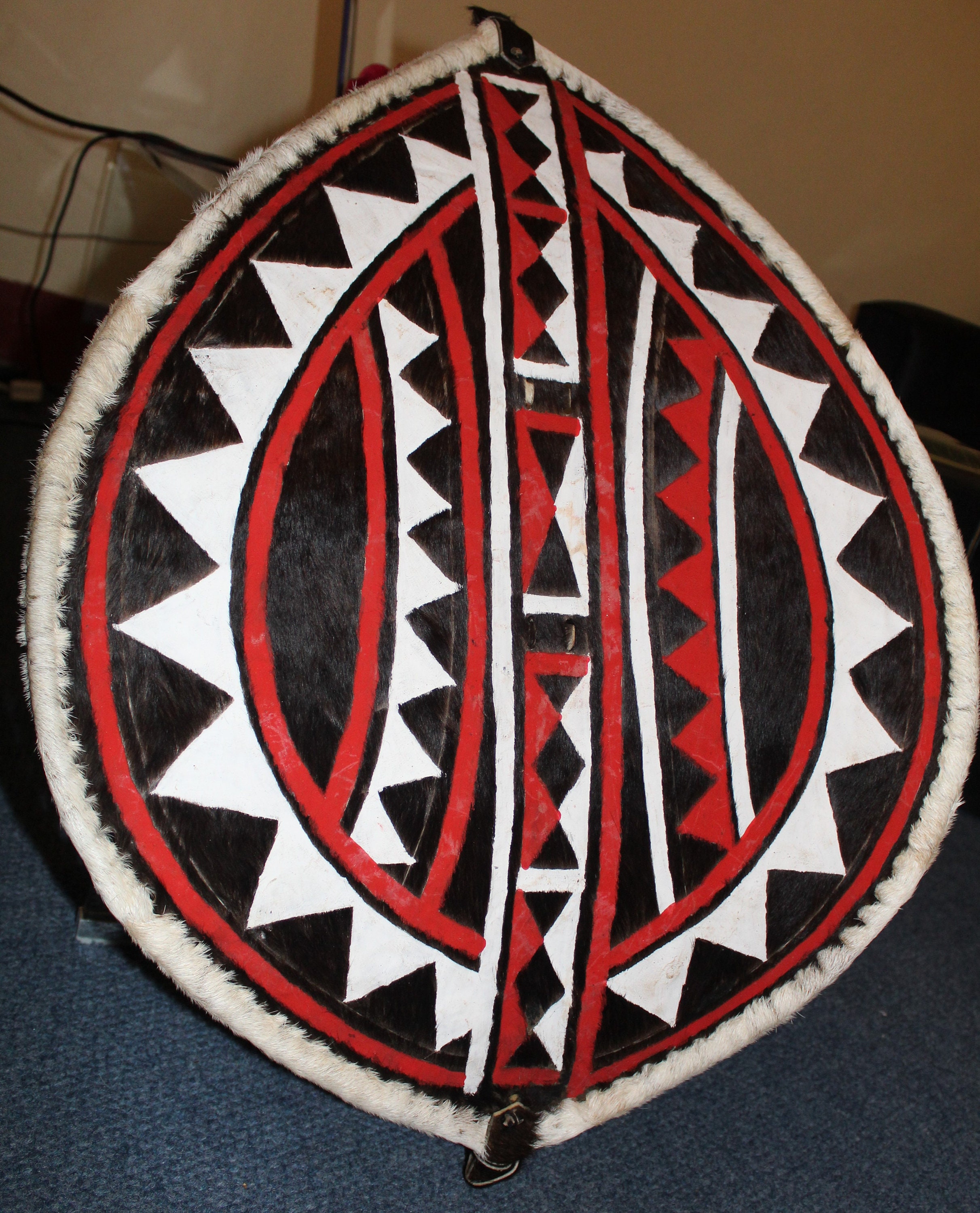 African Kenyan Maasai Warrior Shield /traditional Maasai War - Etsy