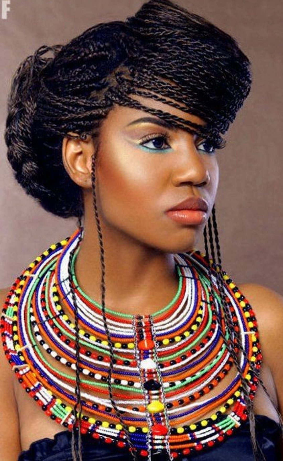 Layered Masai Beaded Necklaces/african Jewelry/gifts for Her - Etsy