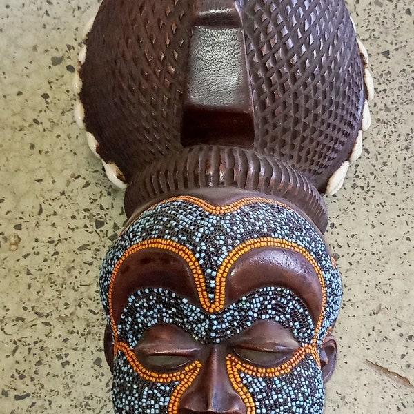 African Wall Mask - Etsy