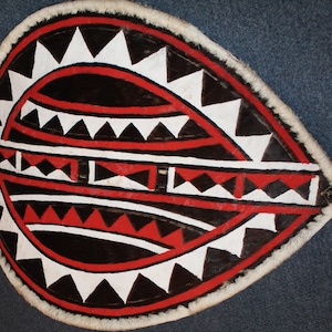 African Kenyan Maasai Warrior Shield /traditional Maasai War Shield ...