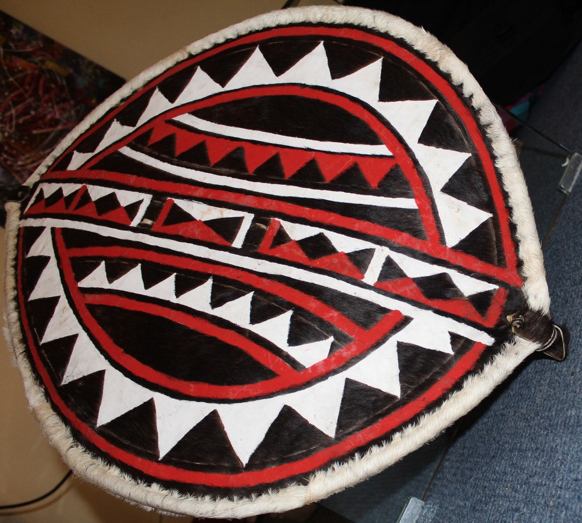 African Kenyan Maasai Warrior Shield /traditional Maasai War - Etsy