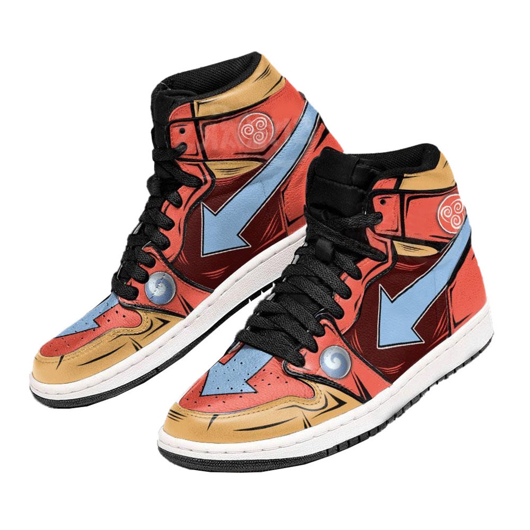 Avatar Airbender Aang Sneakers Custom Anime Shoes - Etsy