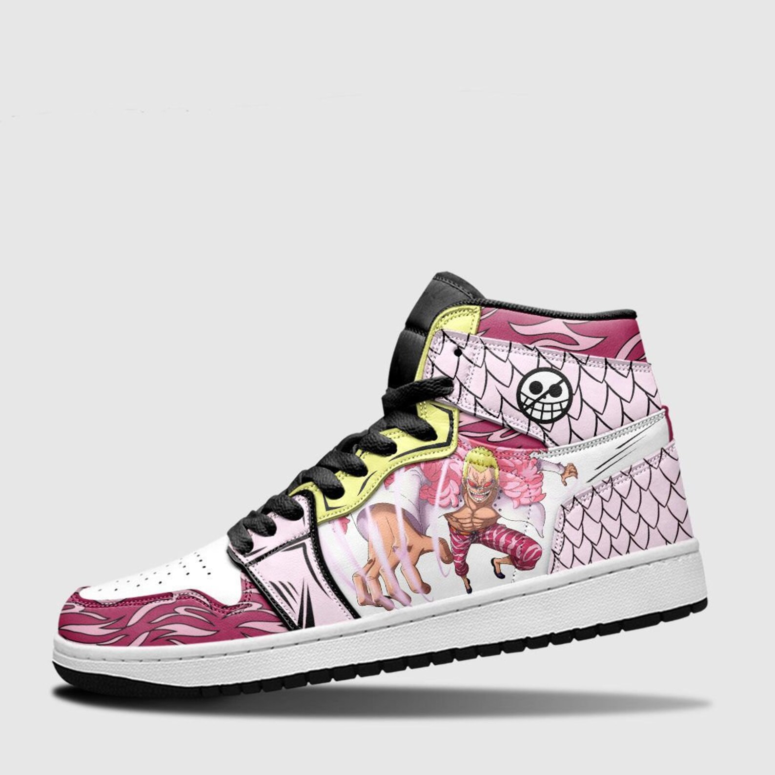 Donquixote Doflamingo Shoes 1s Custom Sneakers - Etsy