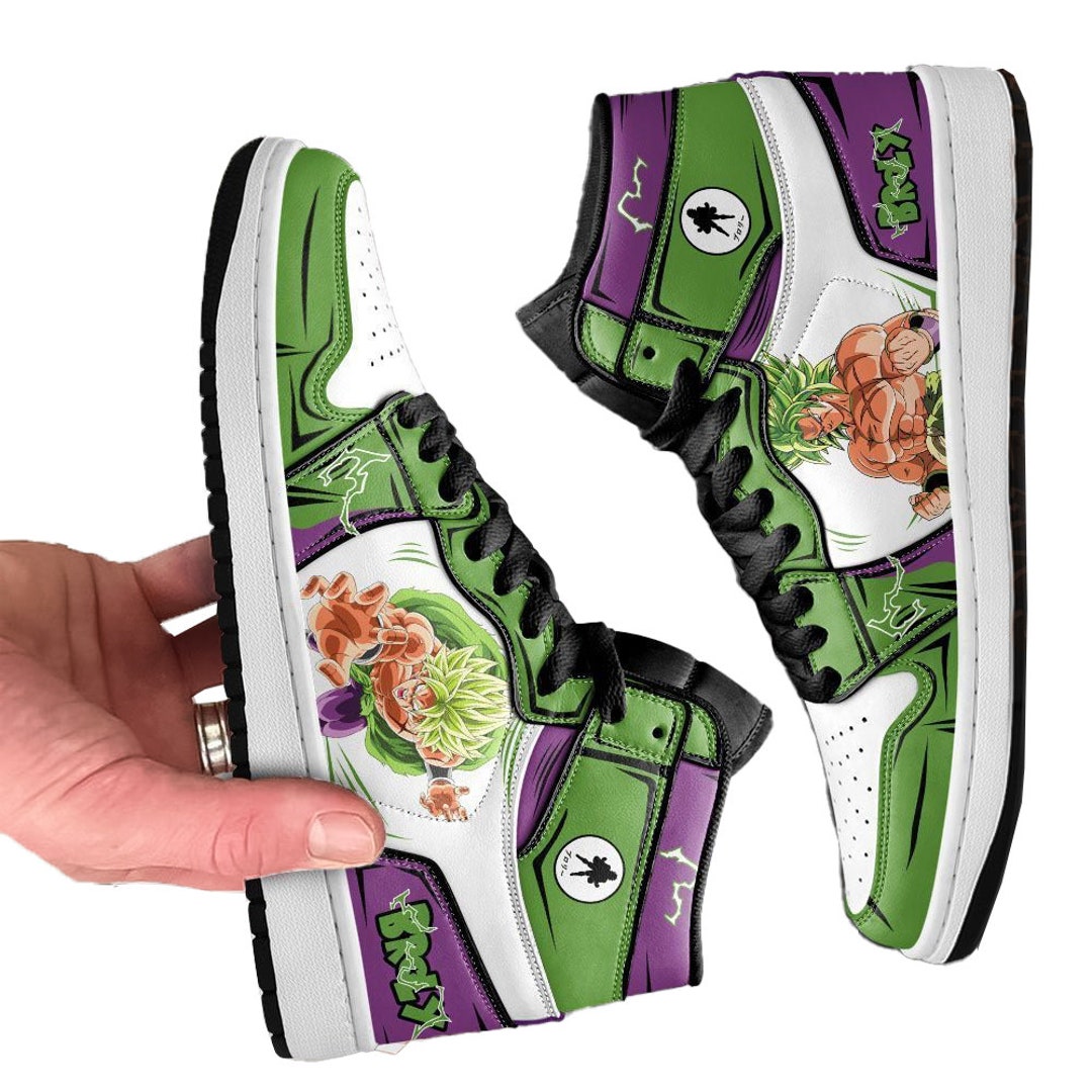 Broly Super Saiyan Shoes Custom Super Anime - Etsy