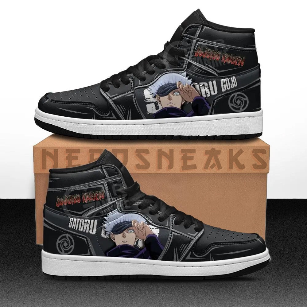 Satoru Gojo Sneakers Custom Anime Shoes - Etsy