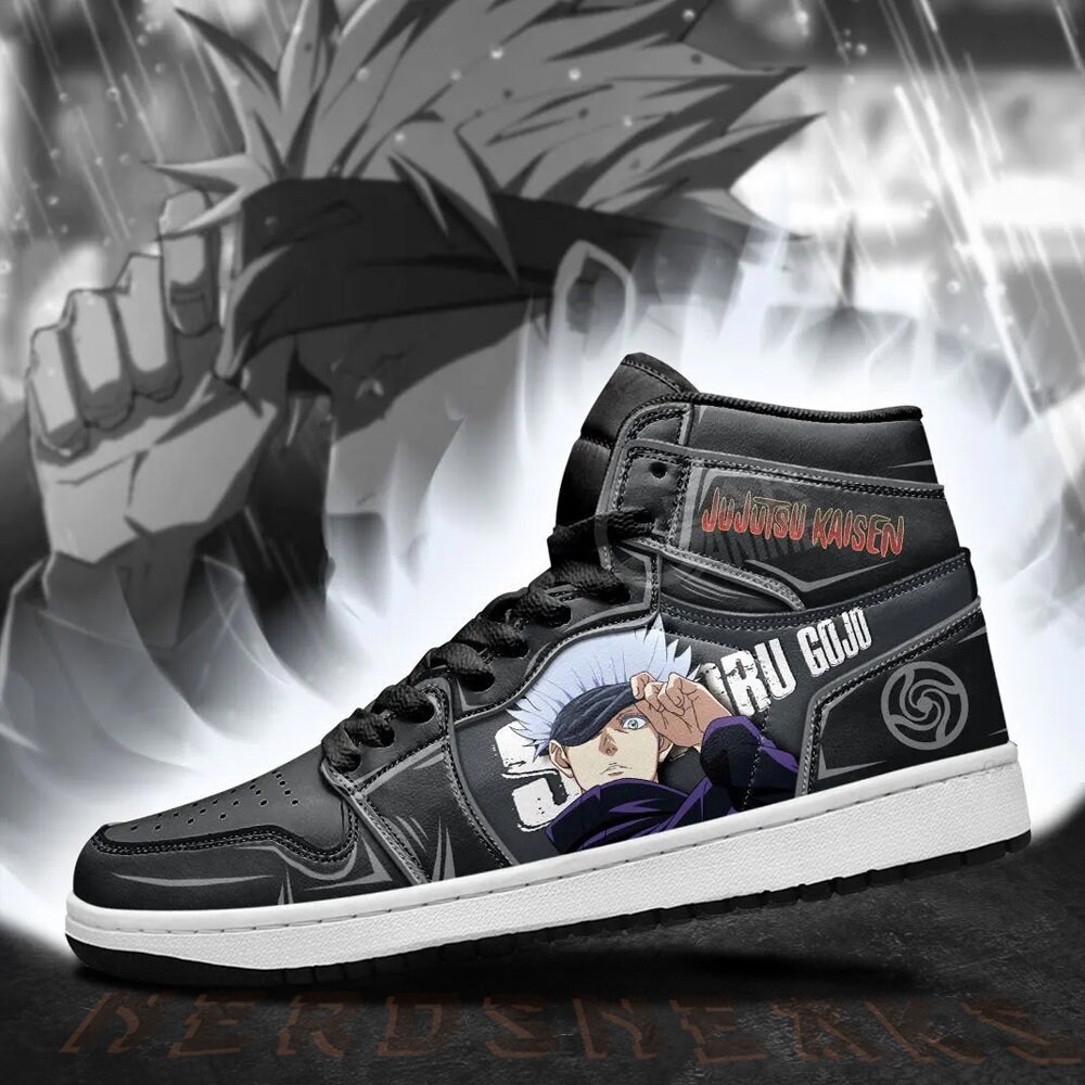 Satoru Gojo Sneakers Custom Anime Shoes - Etsy