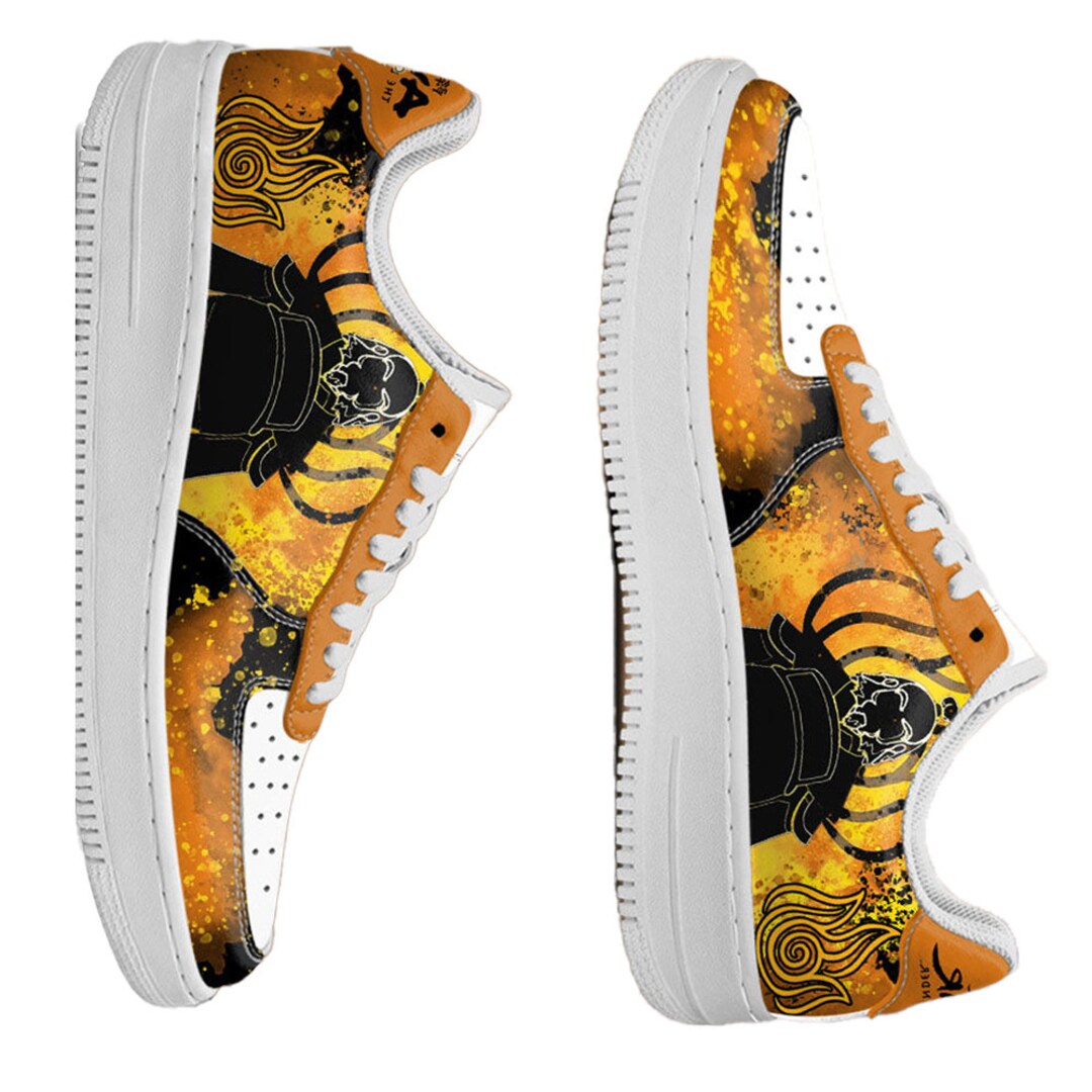 Iroh Fire Nation Sneakers Custom Avatar Shoes - Etsy