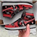 Itachi Akatsuki Sneakers Custom Cloud and Symbols - Etsy