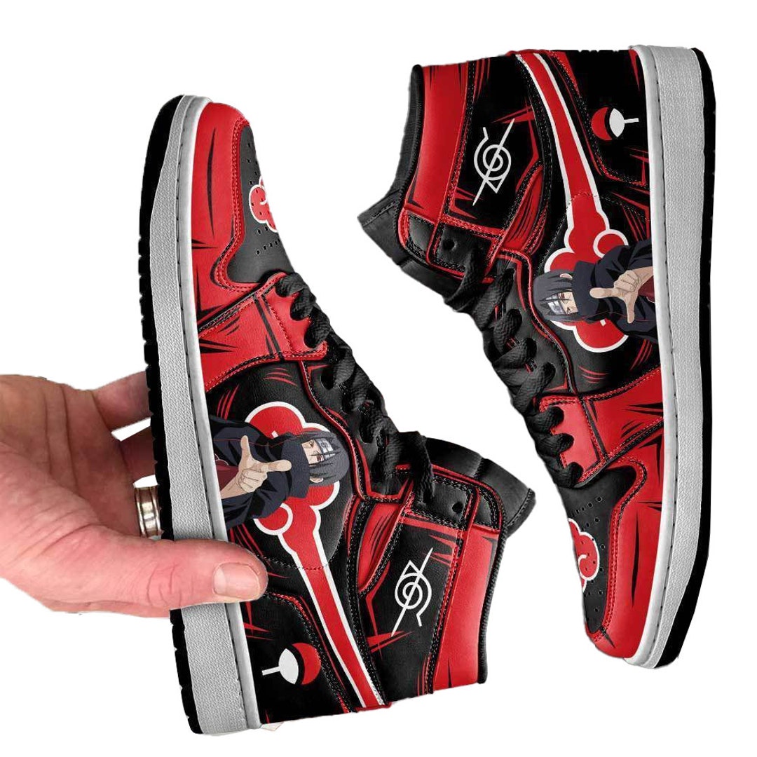 Itachi Akatsuki Sneakers Custom Cloud and Symbols - Etsy