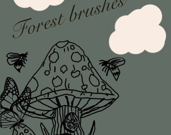 Forest Procreate Color Palette, Nature Palette, Misty Forest Procreate ...