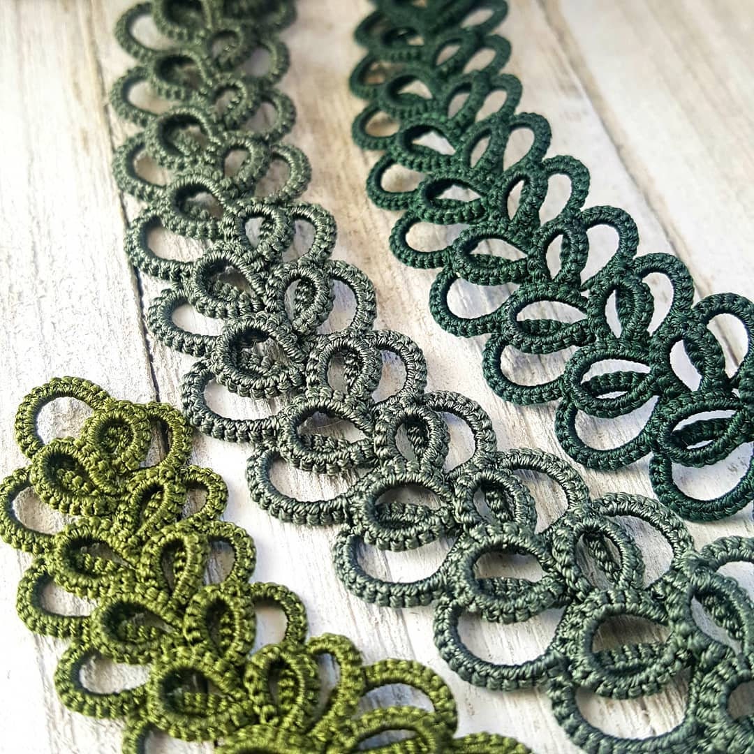 PDF Shuttle Tatting Pattern, Tatting Tutorial, Tatting Necklace ...