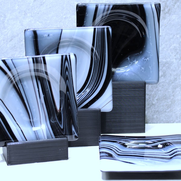 Fused Glass Coaster - Etsy