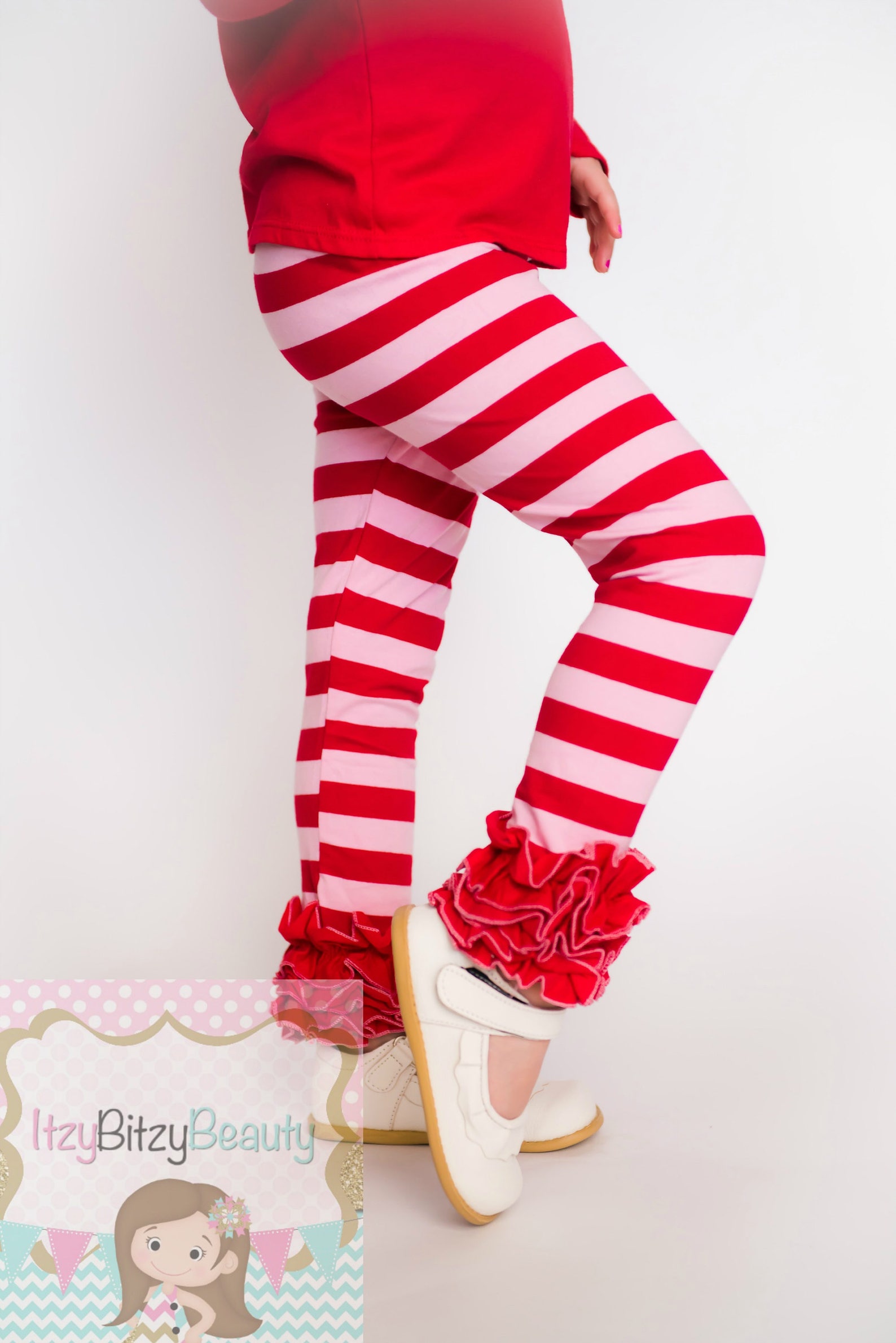 Valentines Day Ruffle Pants - Girls Ruffle Bottoms - Pink and Red ...