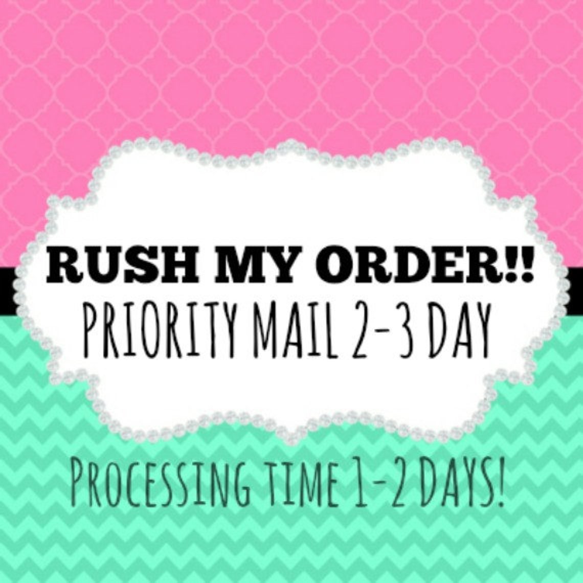 Priority Mail RUSH UPGRADE Faster Shipping and Processing Time - Etsy