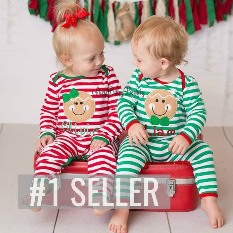 Gingerbread Pajamas - Etsy