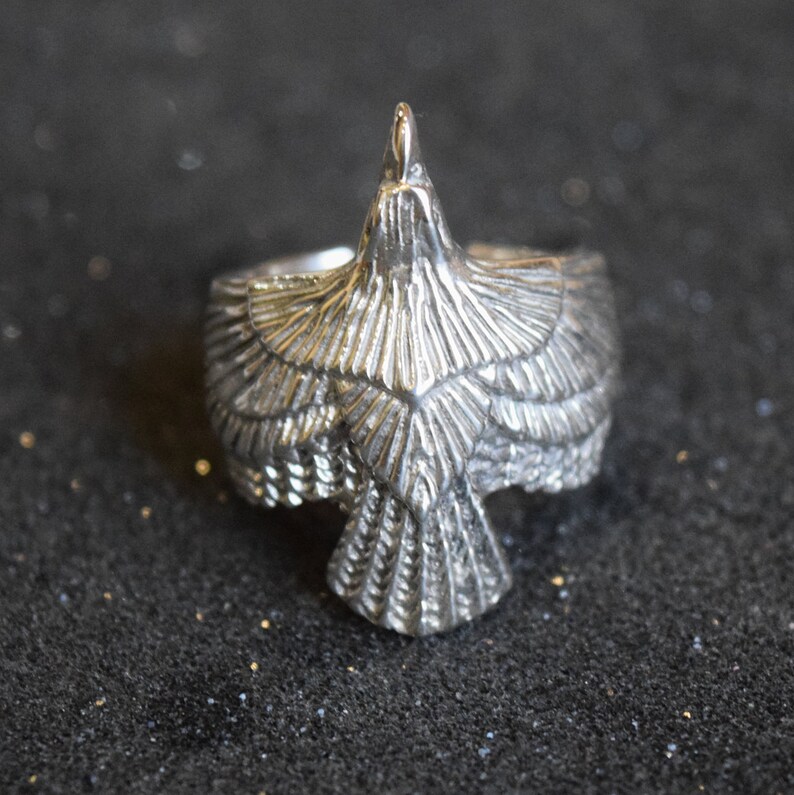 Norse Raven Ring Viking Ring Raven Jewelry Witch Ring | Etsy