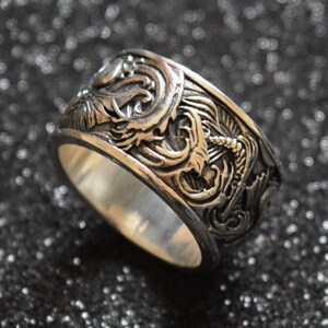 Wave Ring Koi Fish Ring Japanese Koi Carp Ring Koi Carp - Etsy