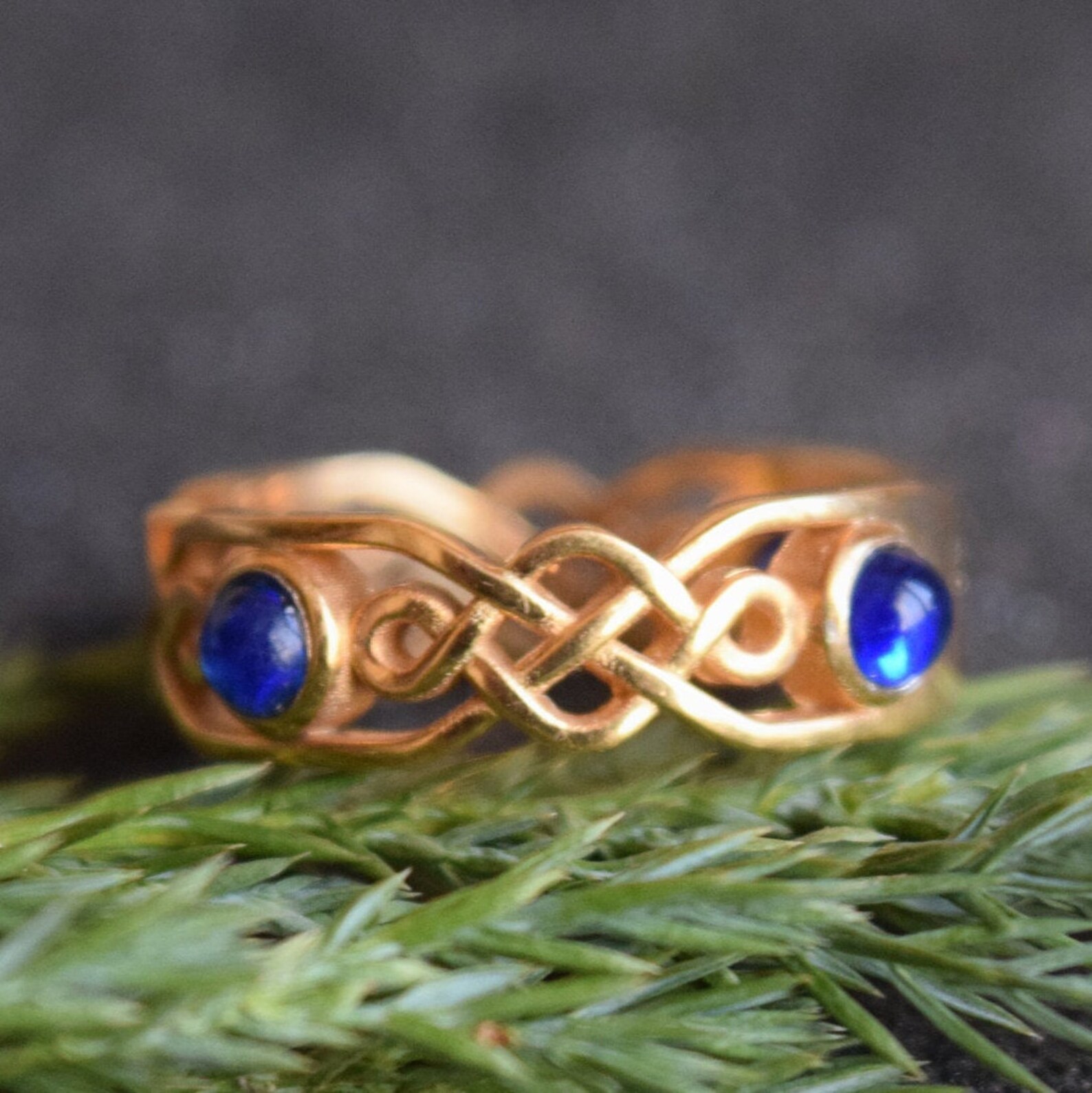 Celtic Knot Ring Infinity Ring Celtic Wedding Band | Etsy