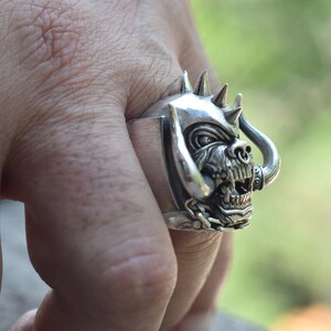 Motorhead Ring, Warpig Ring, Skull Ring, Biker Ring, Motörhead ...