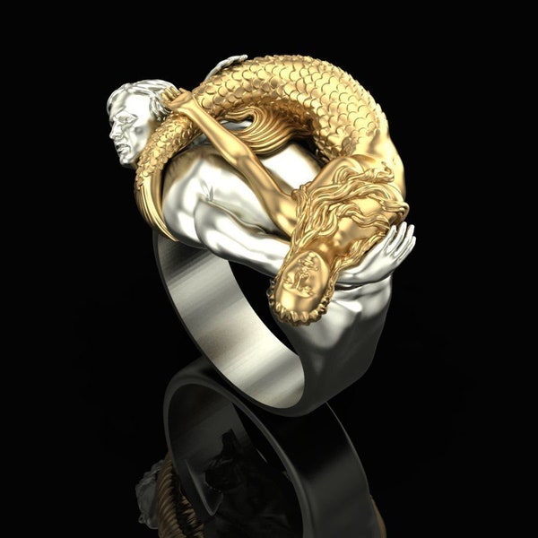 Mermaid Ring - Etsy