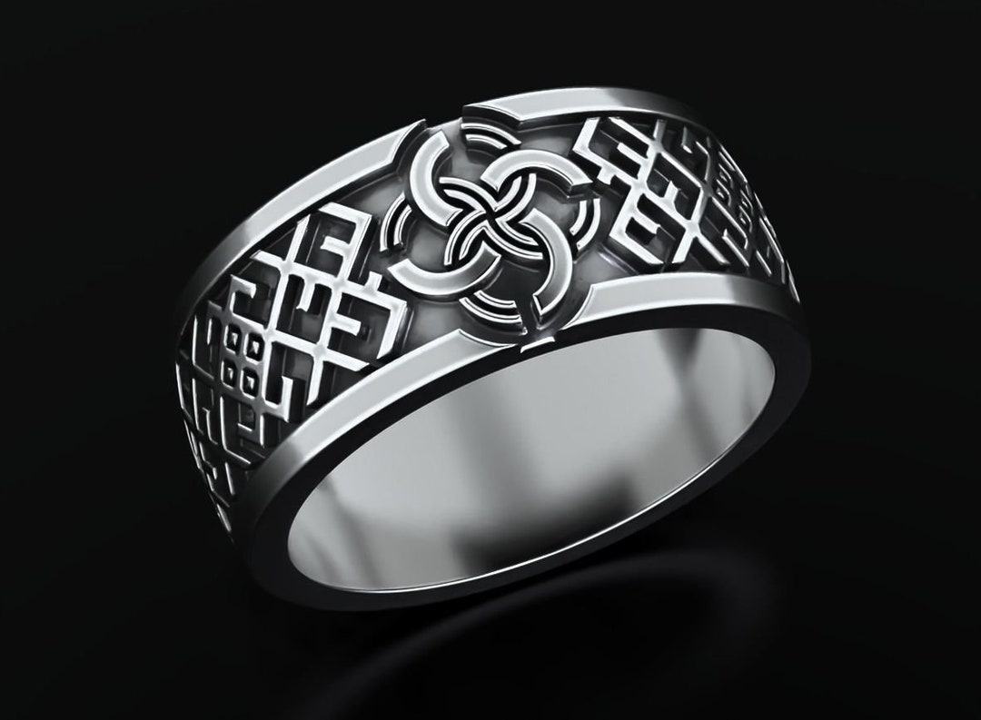 Celtic Ring Celtic Knot Ring Celtic Wedding Ring His and - Etsy