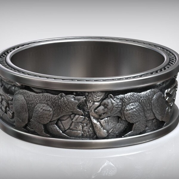 Bear Ring - Etsy Canada