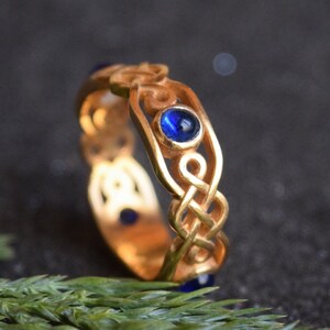 Celtic Knot Ring Infinity Ring Celtic Wedding Band | Etsy