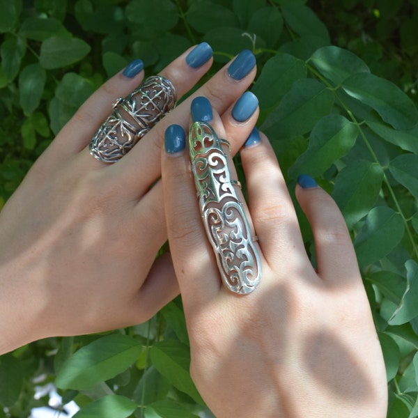 Shop Full Finger Ring - Etsy