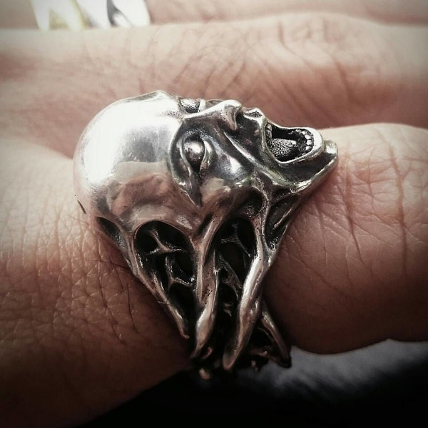 Skull Ring - Etsy