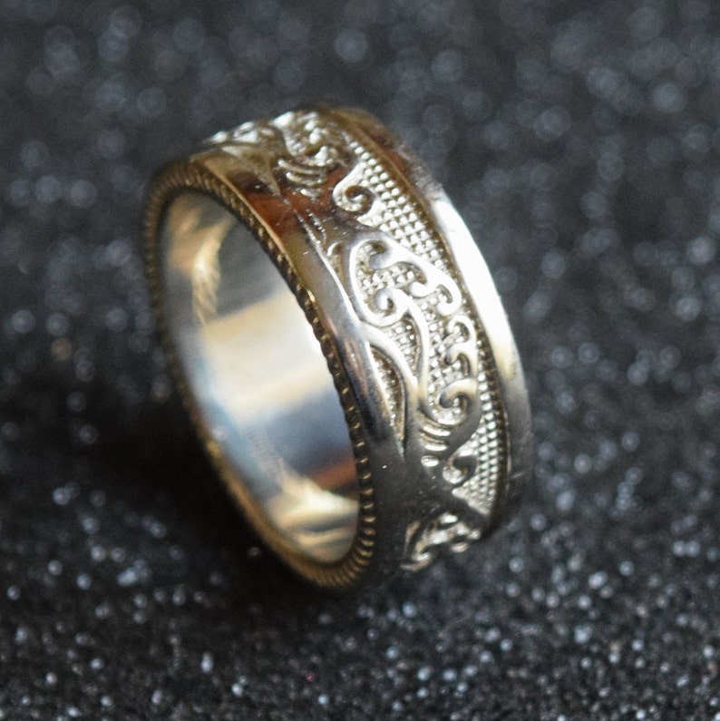 Wave Ring Surfer Wave Ring Thumb Ring Promise Ring for Him - Etsy