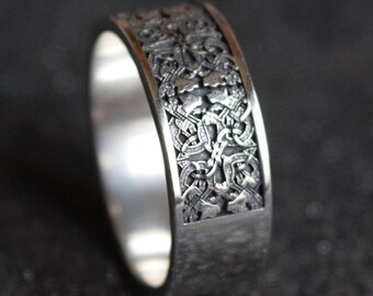 Norse Ringerike Dragon Viking Ring Scandinavian Norse Jewelry - Etsy