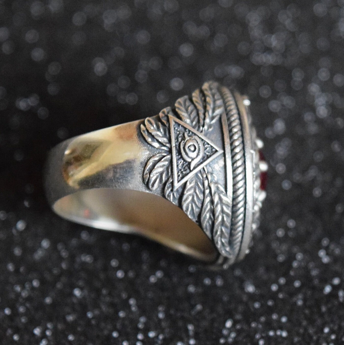 Ouroboros Dragon Ring Dragon Ring Silver Signet Ring Dragon | Etsy