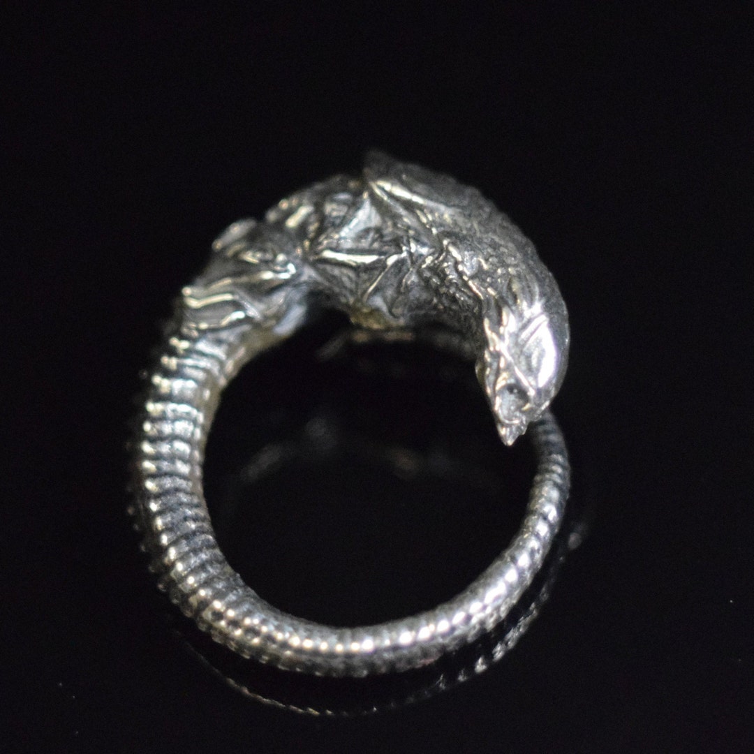 Alien Newborn Ring, Stylized Alien, Giger Inspired, Chestburster ...