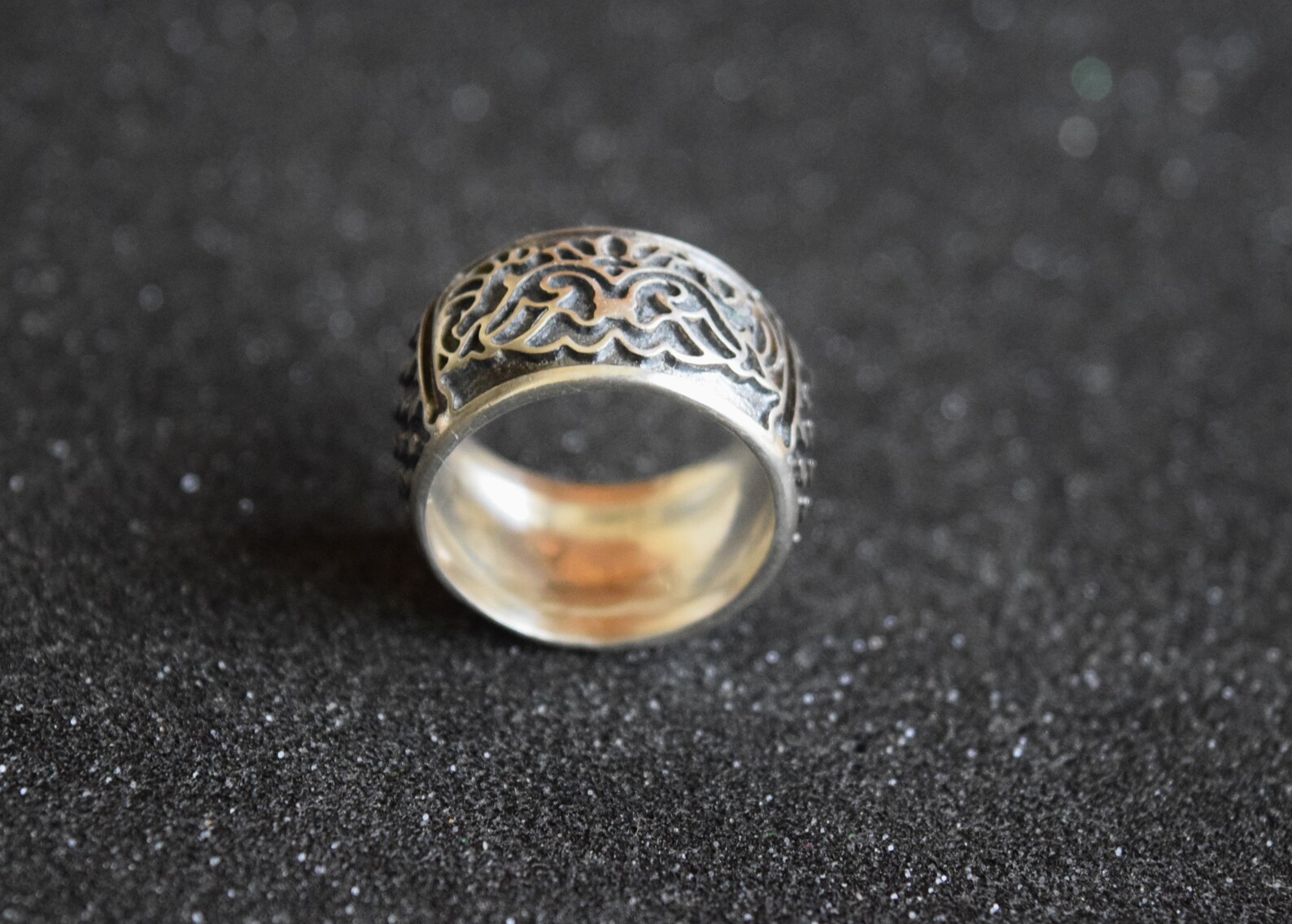 Sterling Silver Celtic Ring Celtic Wedding Ring Norse Celtic - Etsy