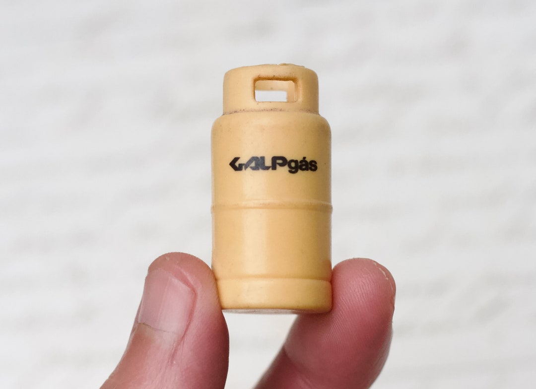 Tiny Gas Cylinder Miniature Dollhouse Kitchen Decor Galp Gás 1970s ...