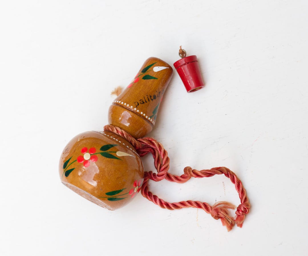 1970s Hand Painted Wooden Toothpick Holder – Portugal Souvenir - Etsy