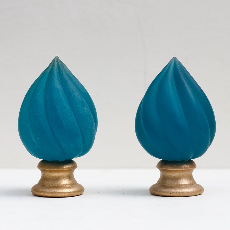 Curtain Rod Finials - Etsy