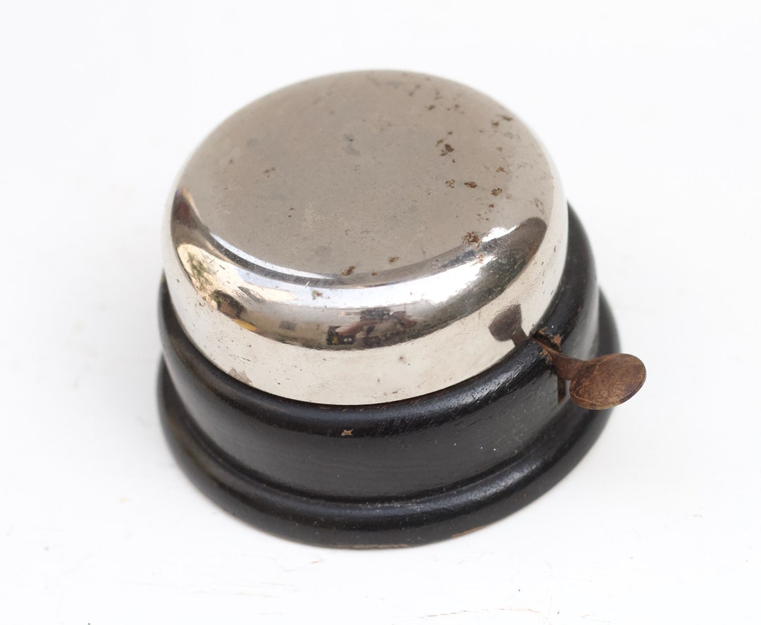 Hotel Desk Bell Wind up Rotating Buzzer Vintage Cloakroom Decor - Etsy