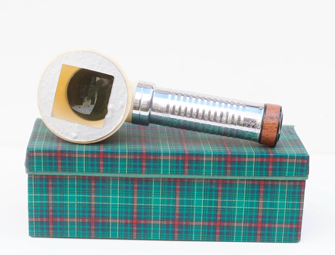 Magnifying Glass and Flashlight - Vintage Ash Flash Illuminated ...