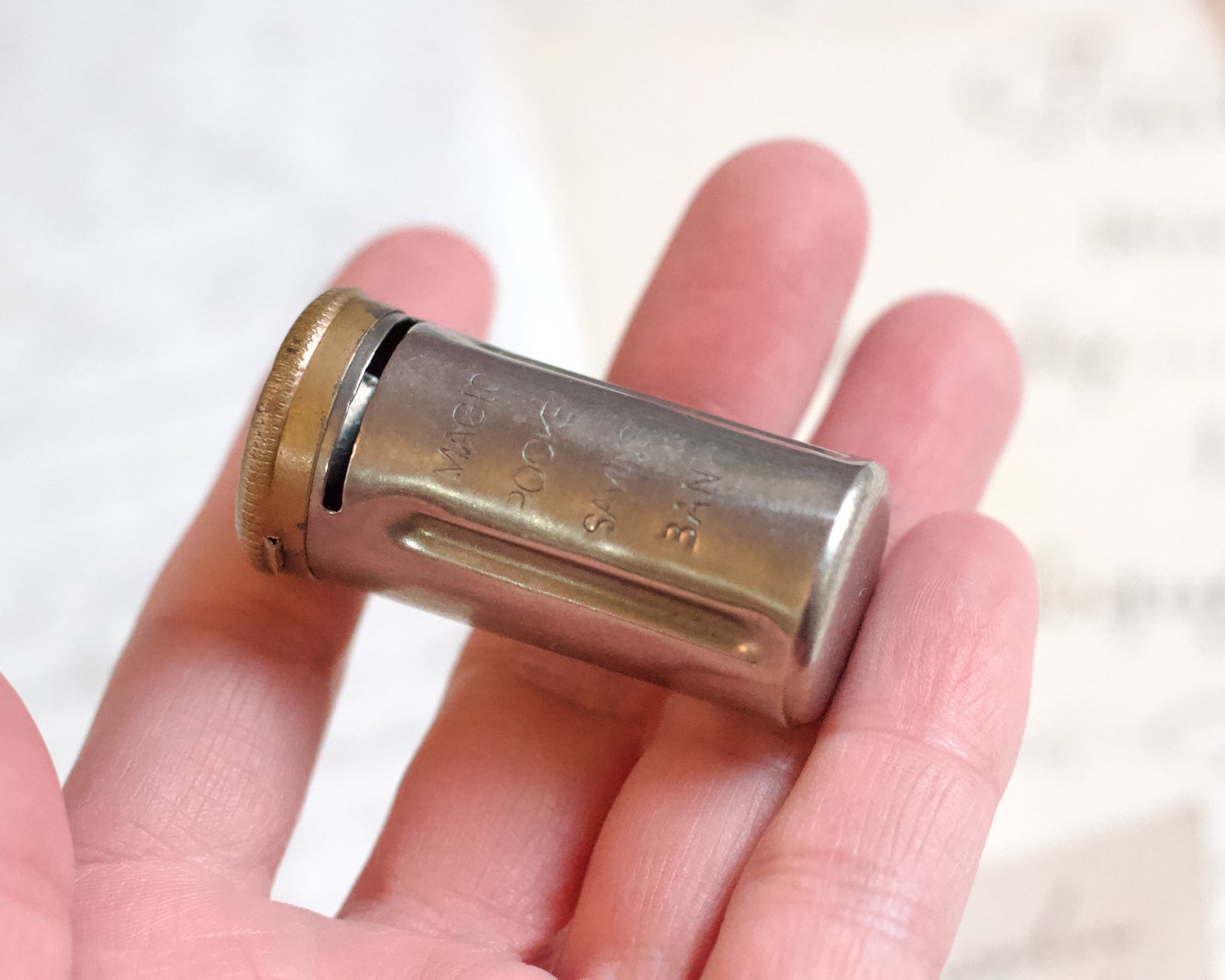 Vintage Magic Pocket Savings Bank Made in England 3 Three - Etsy